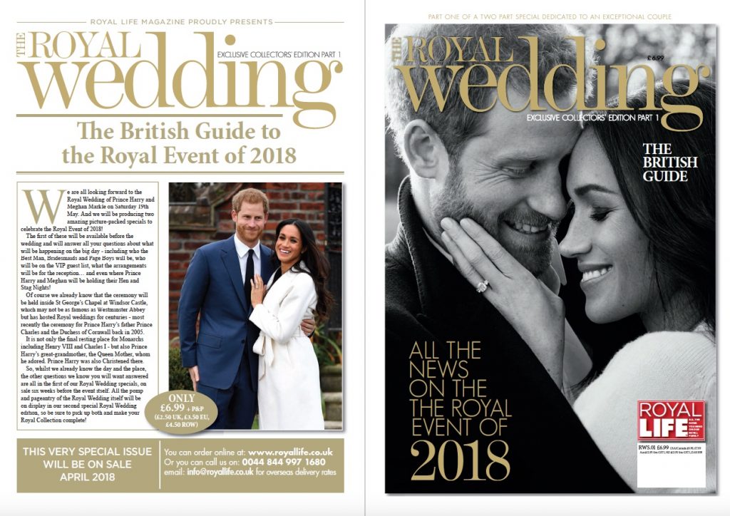 Royal Wedding Exclusive Collectors' Edition Part 1 | Royal Life Magazine