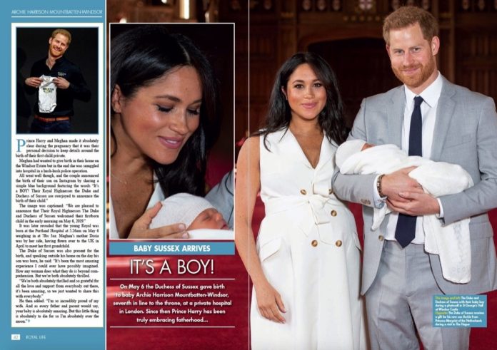 The Christening of Archie Harrison Mountbatten-Windsor | Royal Life ...